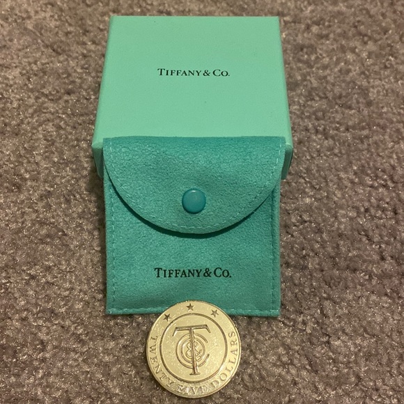 Other | Tiffany Co Rare Coin And Branded Pouch | Poshmark